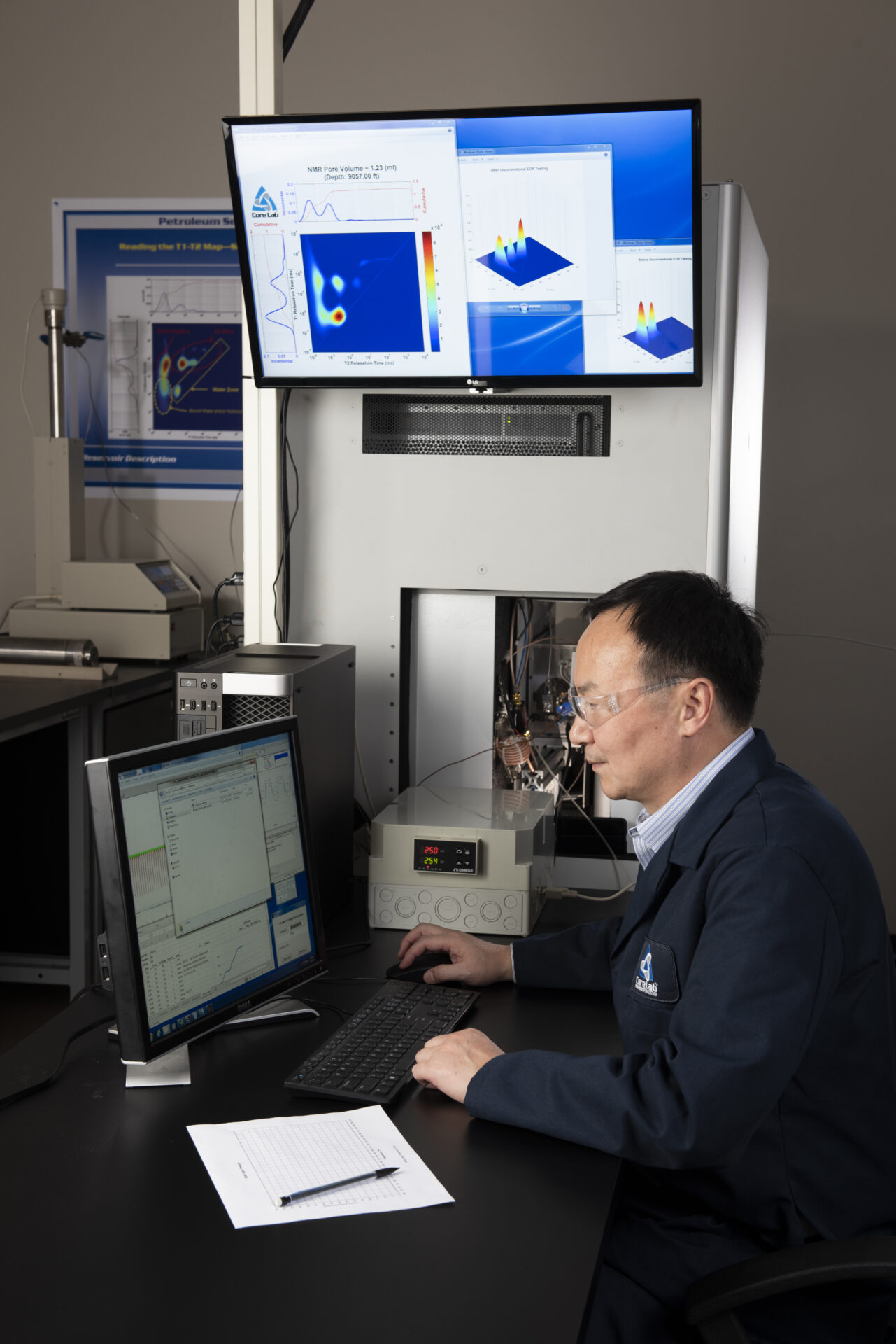 Reservoir Conditions High Frequency NMR (ResCon HF NMR) - Core Lab